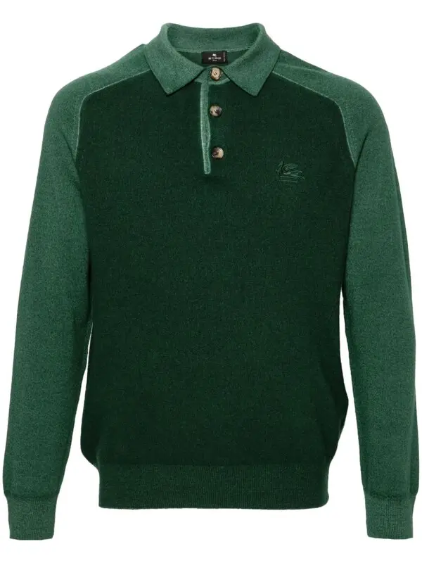 Etro Pegaso-embroidered Wool Sweater