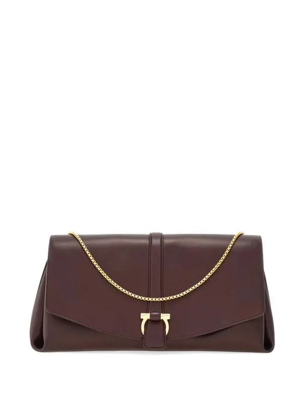FERRAGAMO Flap Shoulder Bag - Red
