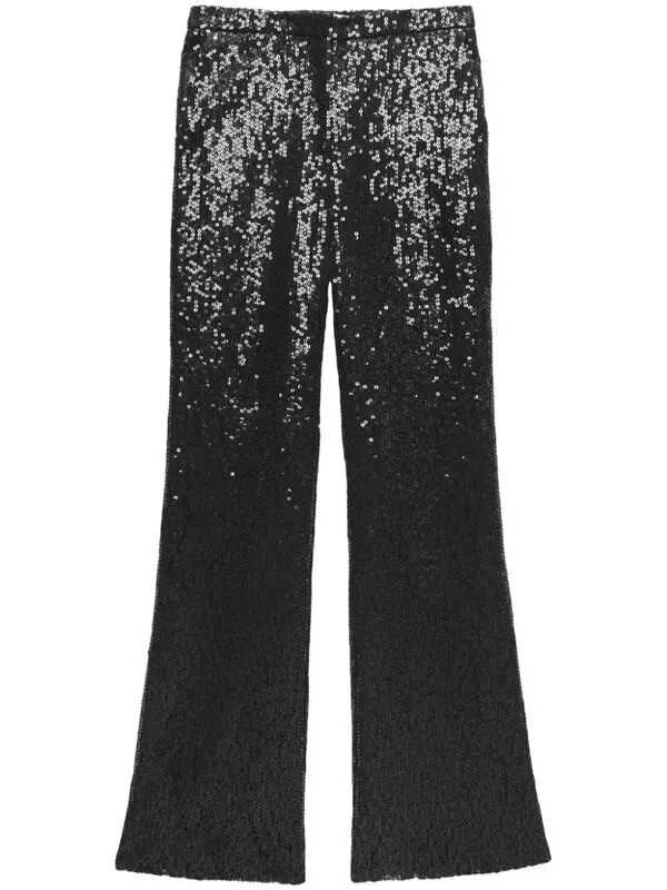 MSGM Sequin-embellished Trousers