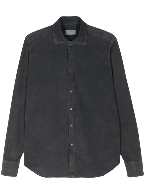 TINTORIA MATTEI 954 Corduroy Shirt - Grey