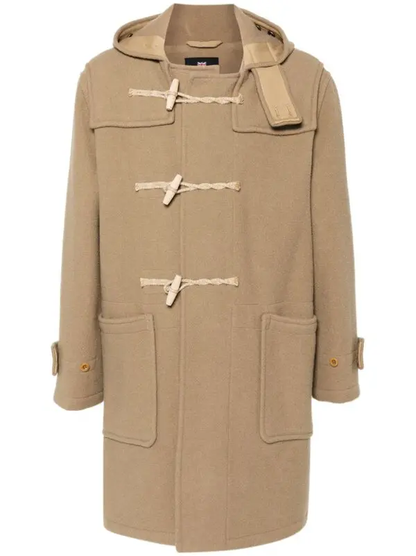 Gloverall Monty Duffle Coat - Neutrals