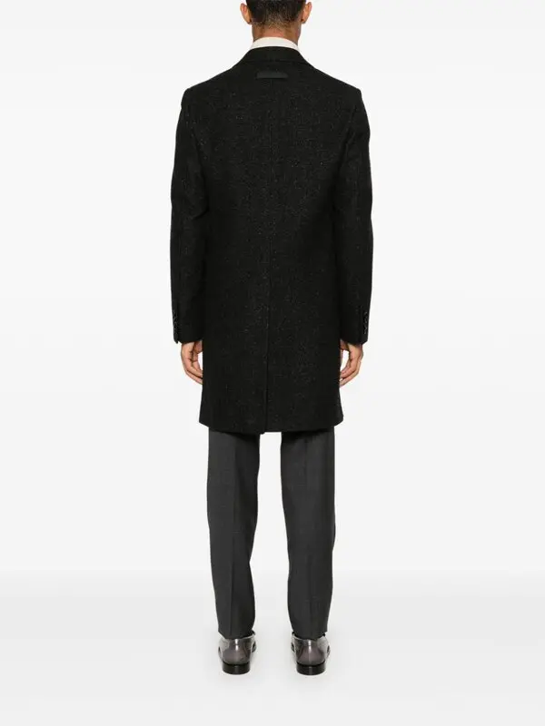 Zegna Speckled Mid-length Coat
