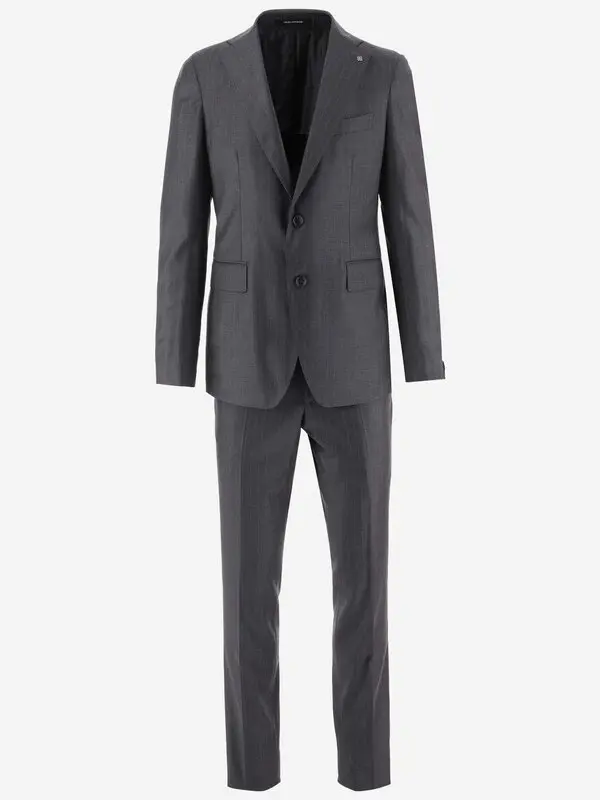 bott★TAGLIATORE★イタリア製スーツ上下★グレー 48/7 R Tagliatore Stretch Wool Suit In Grey - 53% Off | Editorialist