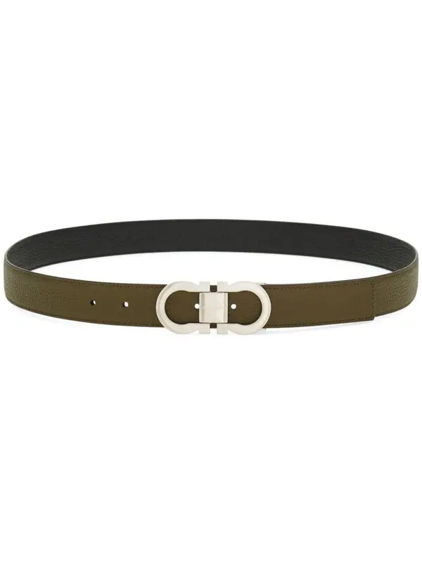FERRAGAMO Gancini Reversible Leather Belt