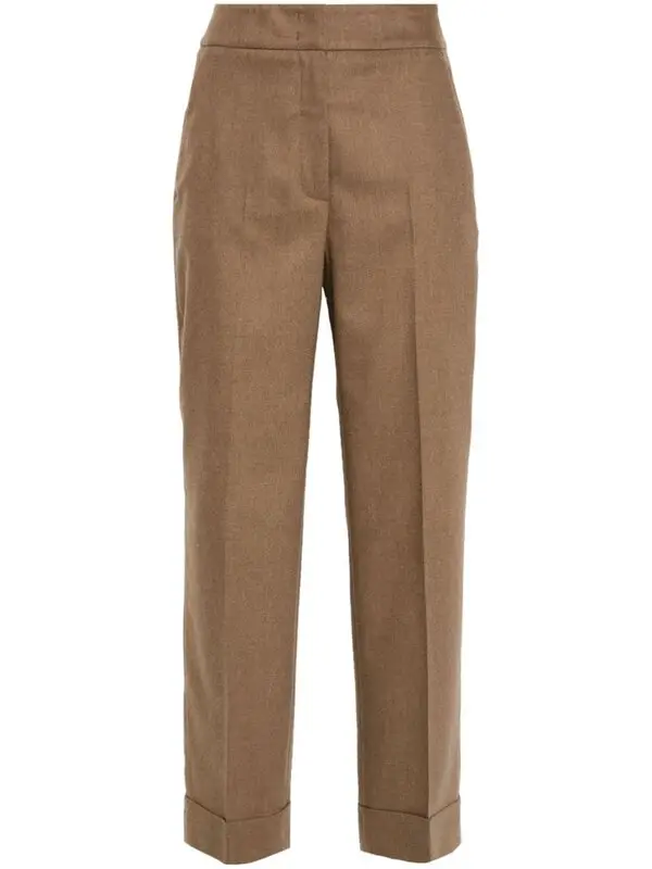 Peserico Tailored Trousers - Brown