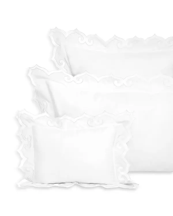 PRATESI Marrakesh Pique Queen Sham - White/whit