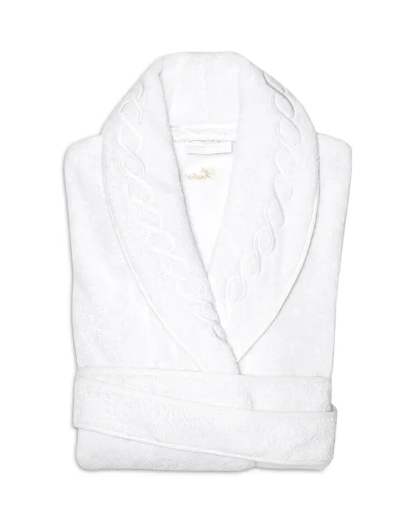 PRATESI Treccia Robe - White/white