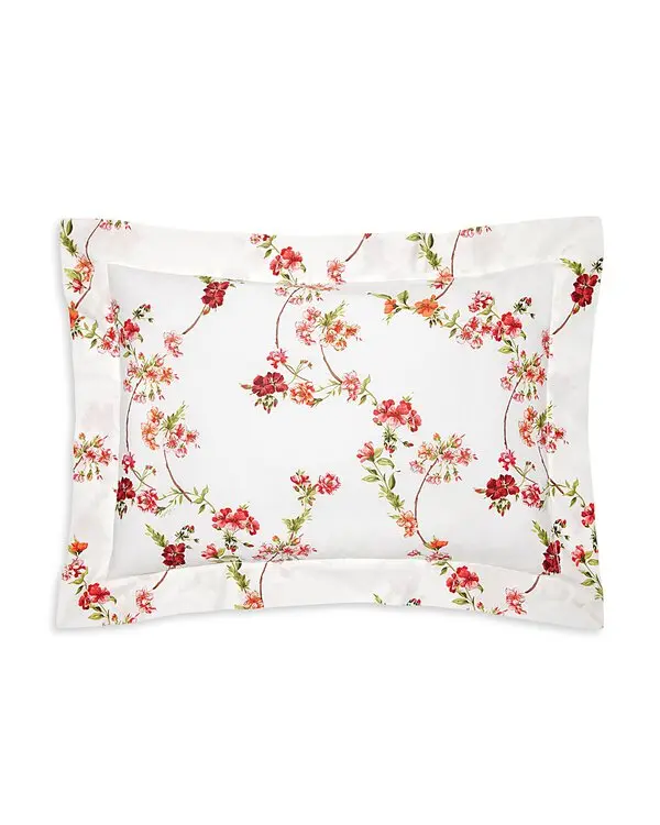 PRATESI Fresia Standard Sham - Scarlet