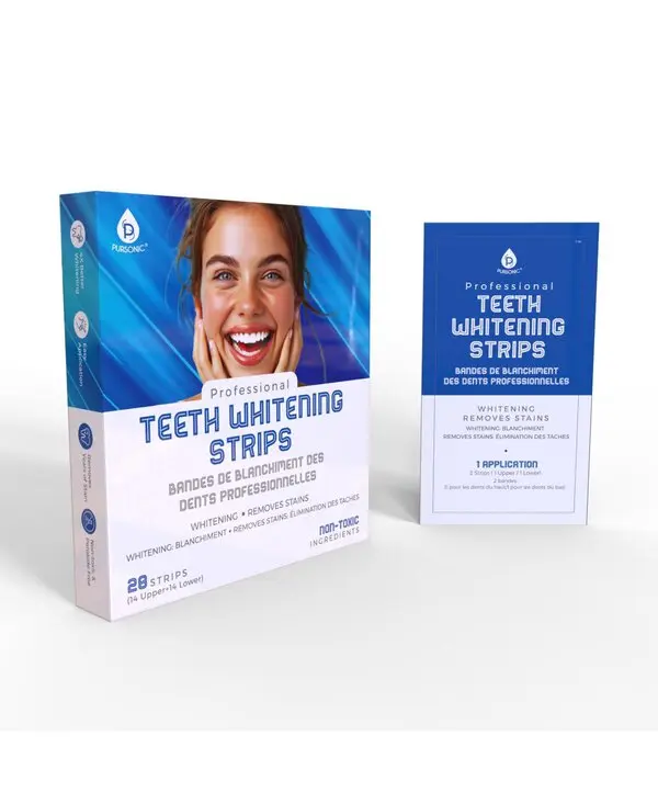 PURSONIC Professional Teeth Whitening Strips