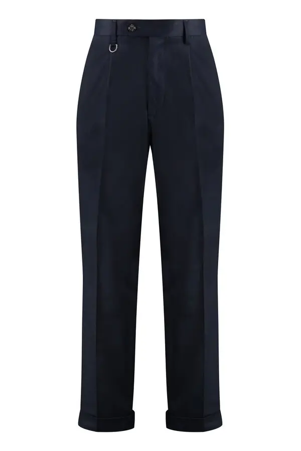 PAOLO PECORA Cotton-blend Trousers