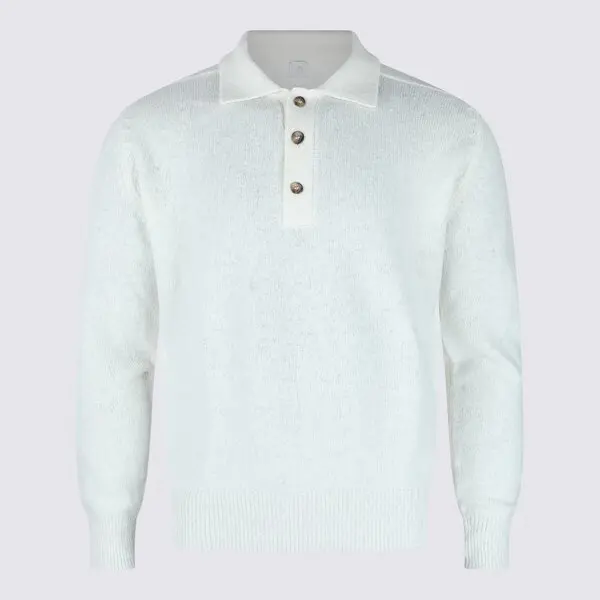 Eleventy Wool Knitwear - White