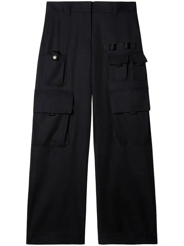 Off-White Wool Cargo Pants