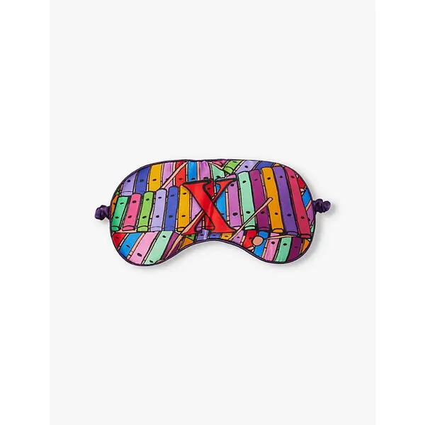 JESSICA RUSSELL FLINT X X For Xylophone Silk Sleep Mask