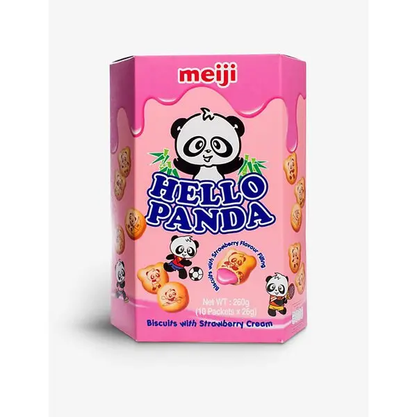 HELLO PANDA Strawberry Biscuits 260g