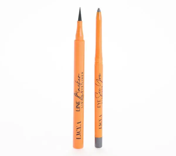 LWYA BY KIM GRAVEL Line It Up Duos Liquid Liner +eye See You