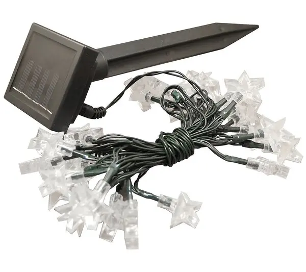 LUMABASE Solar Powered Mini String Lights With30 Stars