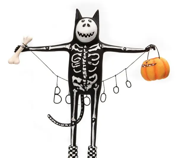 MACKENZIE-CHILDS Boo Boney Cat Figure