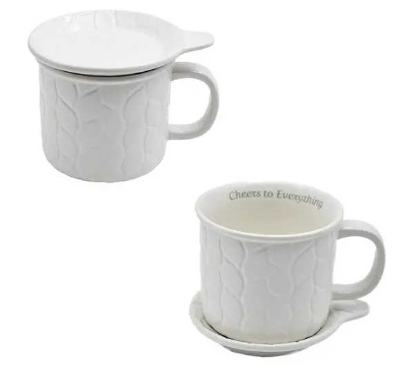 TEMP-TATIONS As Is Special Edition Set Of Celebrate Mugs