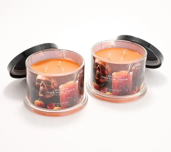 HOMEWORX BY SLATKIN + CO. S/2 14oz Spellboundcandles