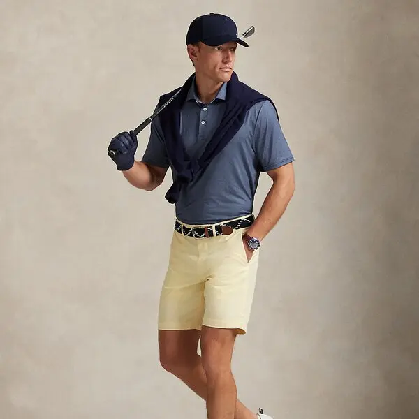 Ralph Lauren 8-inch Tailored Fit Performance Short - Wicket Yellow