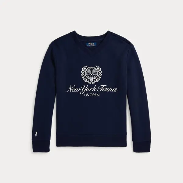 Ralph Lauren Us Open Crest Fleece Sweatshirt