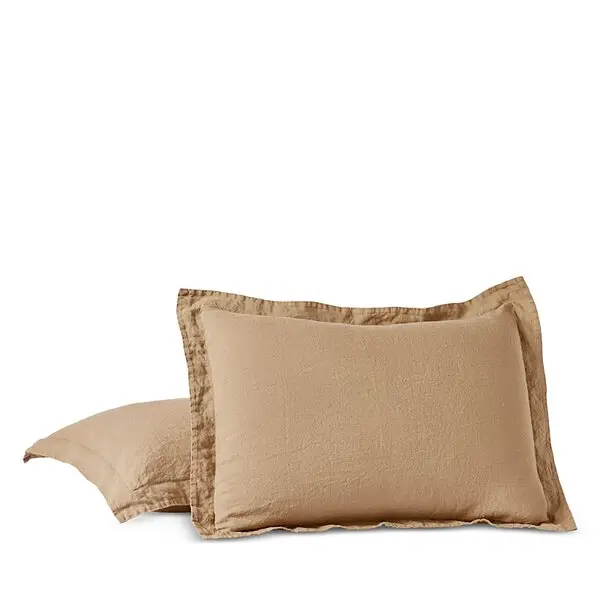 COYUCHI Relaxed Linen Standard Sham - Doe