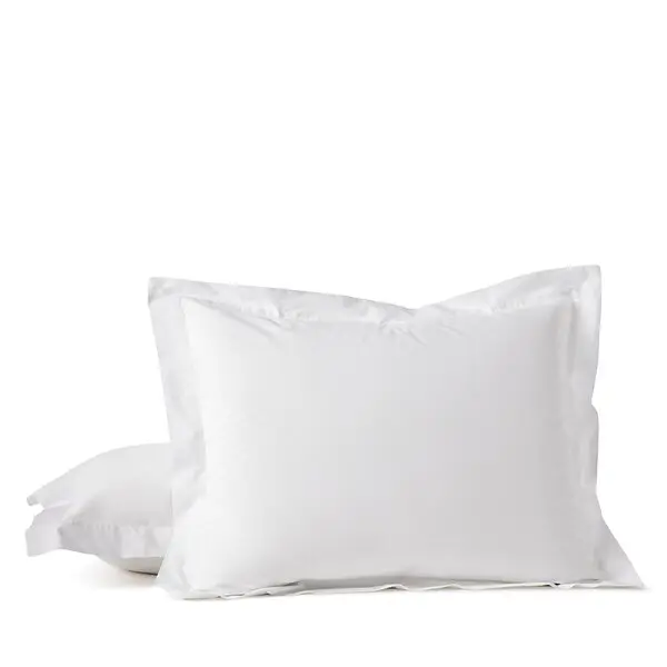 COYUCHI Refined Percale Sham, Standard - White