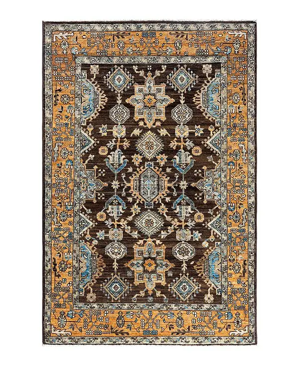 Bloomingdale'S Serapi M1993 Area Rug, 4' X 5'11 - Brown