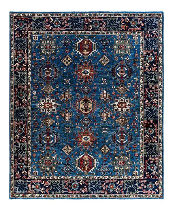 Bloomingdale'S Serapi M1993 Area Rug, 8' X 9'9 - Light/blue