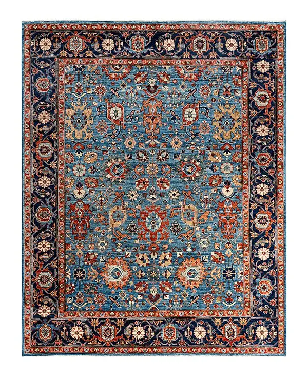 Bloomingdale'S Serapi M1993 Area Rug, 8'1 X 10'1 - Light/blue