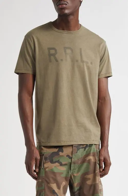 Double Rl Cotton Graphic T-shirt