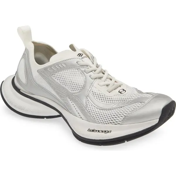 Balenciaga Circuit Sneaker - White/silver