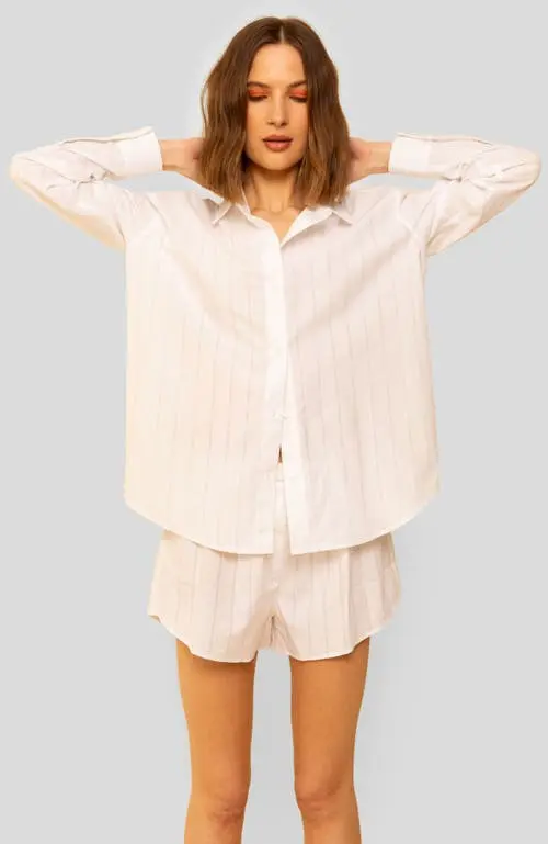WHIMSY + ROW Peri Striped Shirt