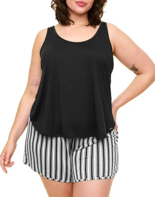 ADORE ME Balenda Pajama Tank And Shorts Set