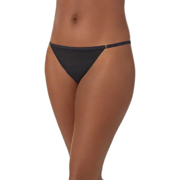 Le Mystère Shimmer Thong - Black