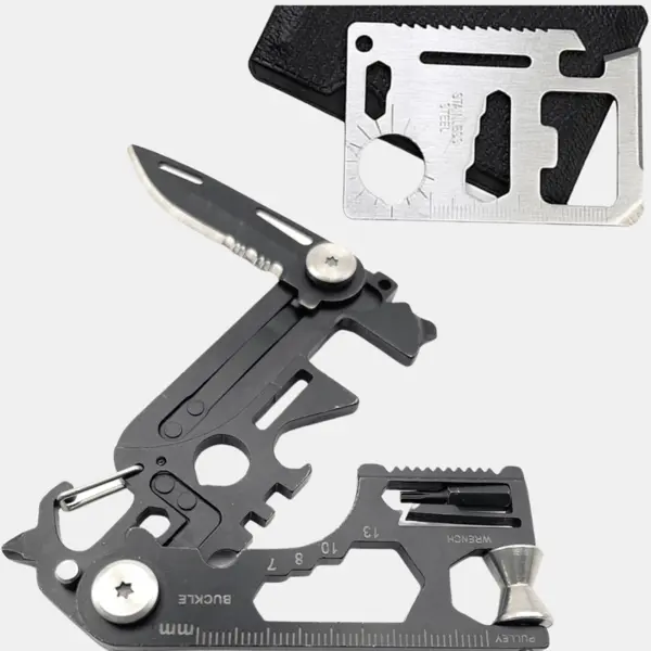 VIGOR Folding Slim Compact Multi Tool Pocket Knives For Camping Fishing ...