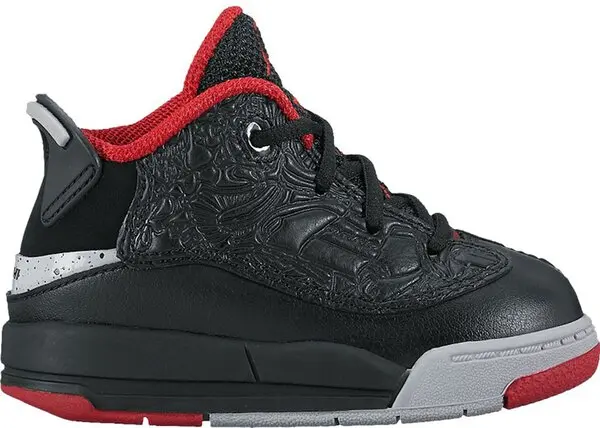 JORDAN Dub Zero Cement - Black/gym Red/wolf Grey