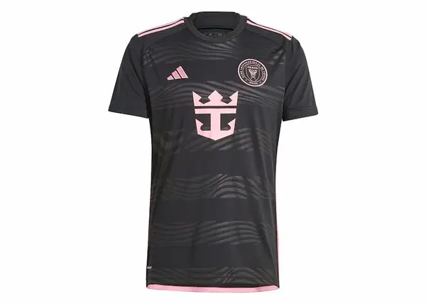 Adidas Inter Miami Cf 23/24 Messi Away Jersey - Black