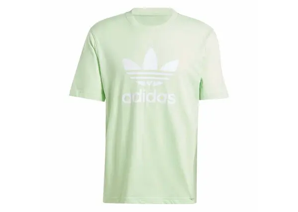 Adidas Adicolor Trefoil Tee Shirt - Semi Green Spark