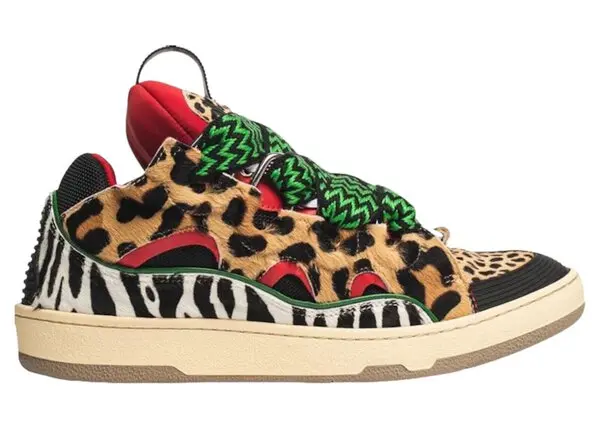LANVIN Curb Sneakers - Leopard