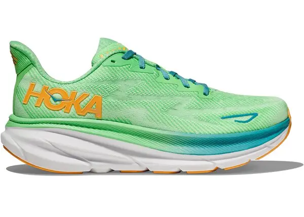 Hoka One One Clifton 9in - Zest/lime Glow
