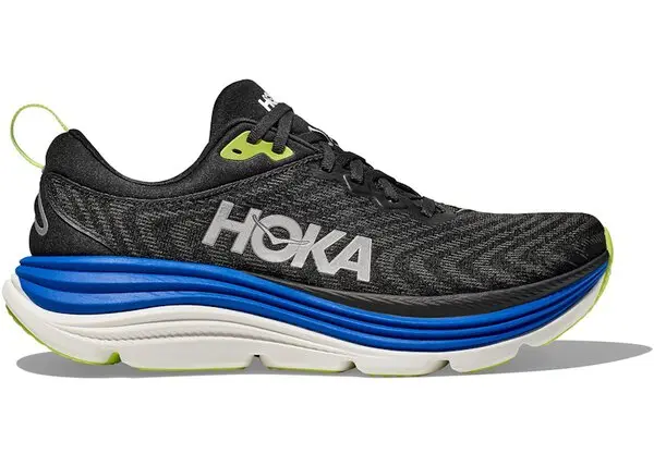 Hoka One One Gaviota 5in - Black/electric Cobalt Blue