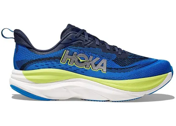 Hoka One One Skyflowin Sneakers - Varsity Navy Blue/electric Cobalt Blue