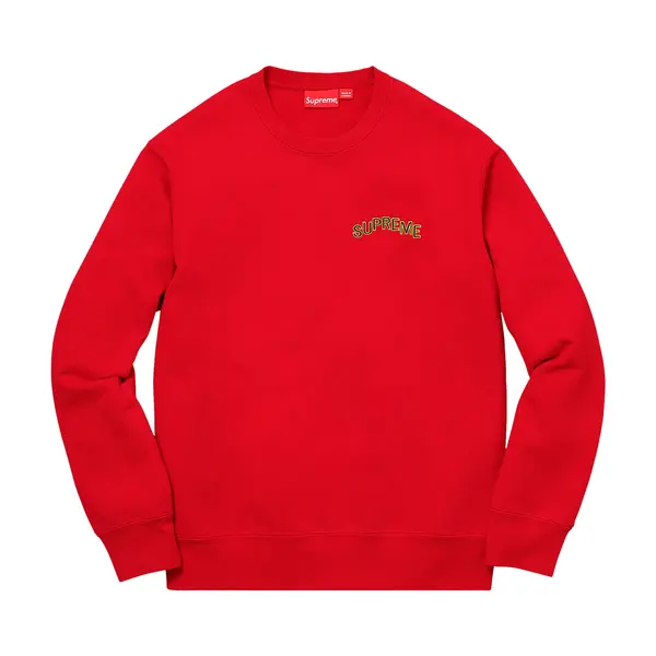 Supreme Step Arc Crewneck - Red