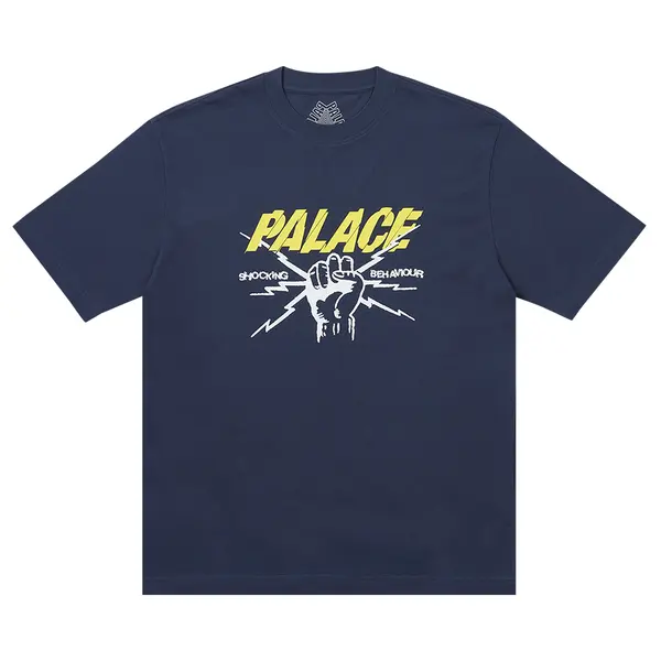 PALACE Shocking Behaviour T-shirt 'navy - Blue