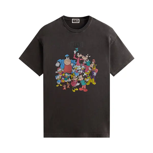 Kith For Mickey & Friends Vintage Tee - Black