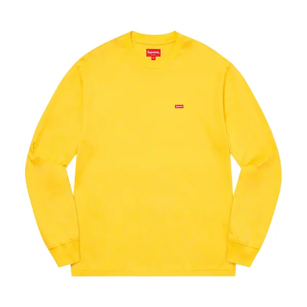 Supreme Small Box Long-sleeve Tee - Yellow