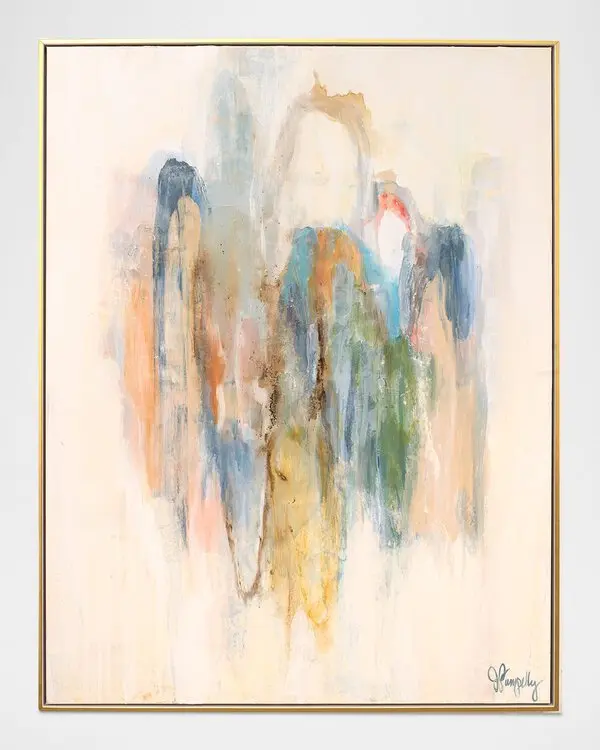 JILL PUMPELLY FINE ART Falling 1" Hand-embellished Giclee