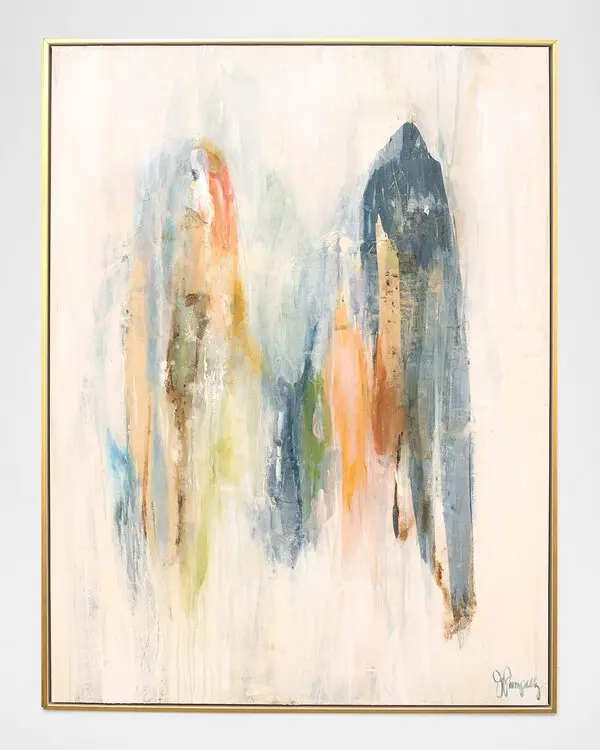 JILL PUMPELLY FINE ART Falling 2" Hand-embellished Giclee
