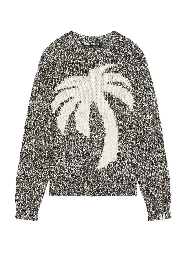Palm Angels Palm Sweater - Melange Grey